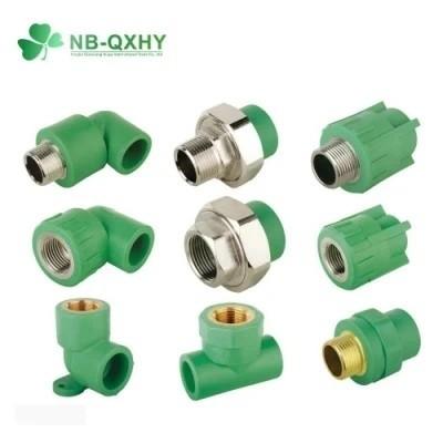 China Fittings de tubos PPR de ângulo de 90 graus em cor branca com material competitivo e à venda