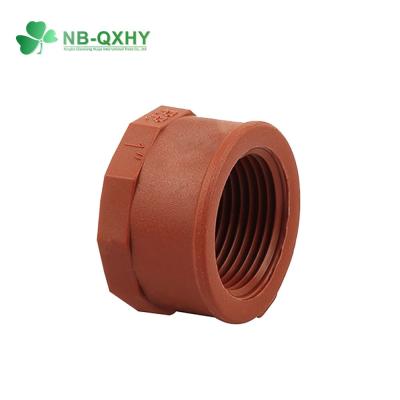 Cina Flessibile Pn16 Plumber Fitting Cap di plastica per l'alimentazione di acqua calda eccellente prestazione in vendita