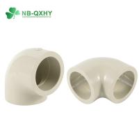 China ISO9001 Certified Industrial System Welding Connection Pph Plastic Pipe Fitting Elbow for sale