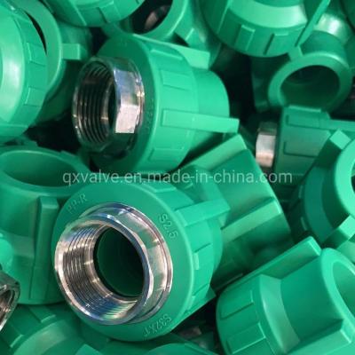Cina Tubi per acqua calda e fredda QX Verde PPR di accoppiamento riduttore con prestazioni garantite ISO Ce in vendita