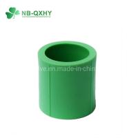 China 20mm to 110mm Water Supply PPR Pipe Fitting Socket Reducing Tee with Head Code Round for sale