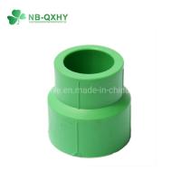 China 20mm to 110mm Water Supply PPR Pipe Fitting Socket Reducing Tee with Head Code Round for sale