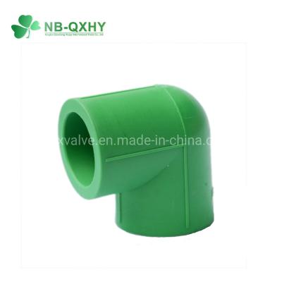 Cina QX Fornitura d'acqua DIN PPR Materiale di montaggio PPR 45/90 gradi Combinazione del gomito in vendita
