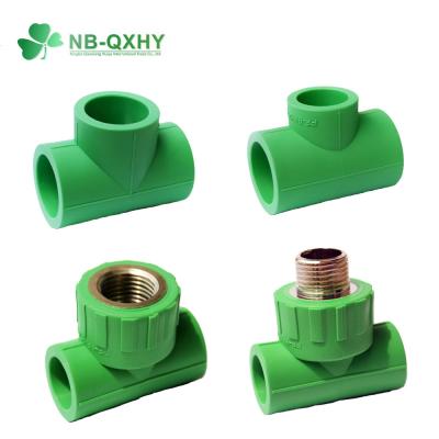 Cina Fittings in plastica Pn20 3 Way Reducing Equal Tee con spessore della parete da 20 mm a 110 mm in vendita