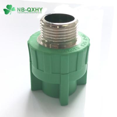 Cina DIN Standard PPR Pipe Fittings Messina Maschio Accoppiamento flessibile o rigido Personalizzazione in vendita