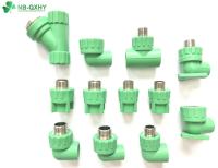 China Normal Pressure Equal Tees Male Threaded PPR Fitting Plastic Pipe Fitting Standard DIN for sale