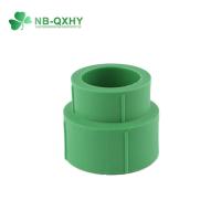 China Hot and Cold Water Supply Plastic Pipe Fitting PPR Reducing Socket with High Pressure for sale
