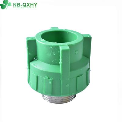 Cina Spessore della parete Pn25 PPR DIN/ANSI/JIS Fittings per tubi da letto maschili verdi da 20 mm a 160 mm in vendita