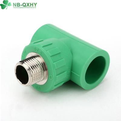 Cina Fittings per tubi PPR maschili con collegamento di saldatura e testa rotonda in vendita