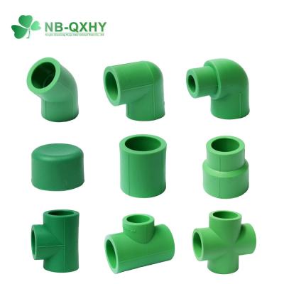 China Personalização de tubos de PPR de 45 graus, cotovelo para água quente de 20 mm a 160 mm Personalização à venda