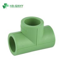China PPR Pipe Fitting Equal Tee for Hot Water Welding Connection in DIN Standard for sale