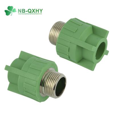 Cina Pipe PPR universali da 20 mm a 160 mm con accoppiamento maschile con ottone per l'approvvigionamento idrico in vendita