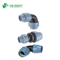 China Light Blue Type Pn16 PP Compression Fitting Made of 100% Material with Complete Size for sale