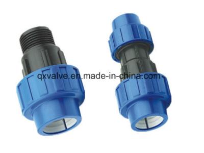 Cina Fittings di compressione in PP 100% di materiale Pn10 per connessioni di lunga durata in vendita
