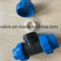 China Female Adaptor PP Compression Fitting Pn10 with Round Head Code Direct Connection for sale