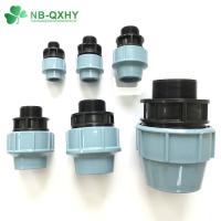 China Irrigation Water Supply PP Plastic Pipe Fitting Compression Fitting Min.Order 1 Piece for sale