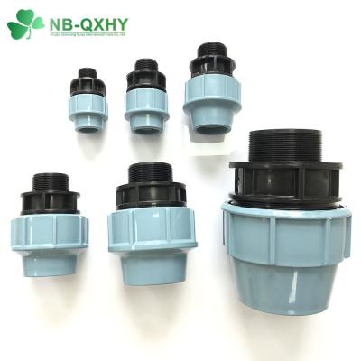 Cina Irrigazione Acqua di approvvigionamento PP Pipe di plastica Fitting Compressione Fitting Min.Order 1 pezzo in vendita