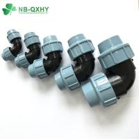 China Irrigation Water Supply PP Plastic Pipe Fitting Compression Fitting Min.Order 1 Piece for sale