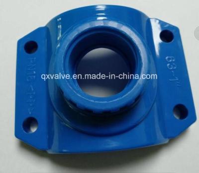 Cina Clampo di sella in stile PP di taglia completa blu per tubi da 25 mm * 1/2 