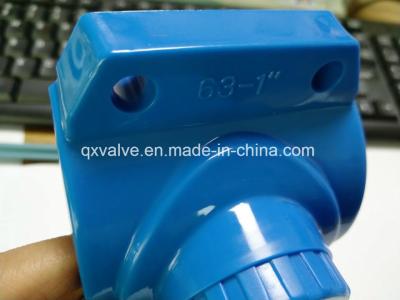 Cina Clampo di sella in stile PP di taglia completa blu per tubi da 25 mm * 1/2 
