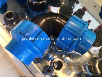 Cina Clampo di sella in stile PP di taglia completa blu per tubi da 25 mm * 1/2 