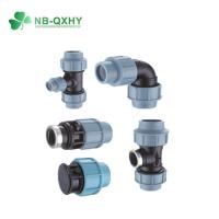 China PP Compression Fitting Pn16 Double Clamp Saddle for Various Industrial Applications for sale