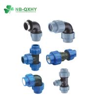China PP Compression Fitting Pn16 Double Clamp Saddle for Various Industrial Applications for sale