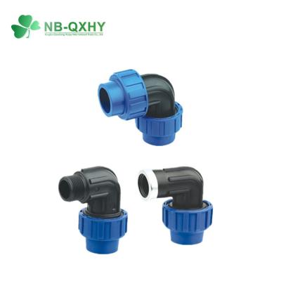 Cina Fittings di compressione per tubi di materiale PP di piccole dimensioni con testa rotonda in vendita