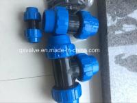 China Easy Installation Irrigation with QX Complete Size PP Compression Fittings Coupling for sale