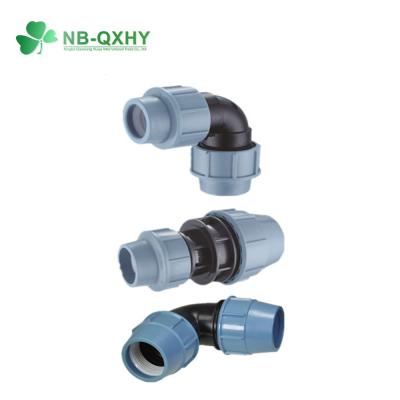 Cina Sistema di irrigazione PP Compressione riducente Tee con angolo di 45° e uguale in vendita