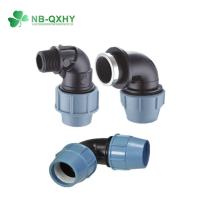China PP Compression Fitting Male Tee for Piping Systems Affordable and Durable Sample for sale