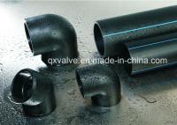China High Density PE Fittings Butt Fusion Stepped Reducer QX Head Code Round Performance for sale