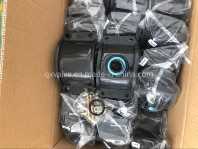China Acessórios de compressão PP para grampos de sela de tubo único com ângulo de 90 graus e oring 201 à venda