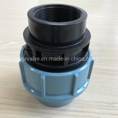 Cina Pn16 63mm Adaptatore femminile in plastica PP Fittings di tubi di compressione per irrigazione flessibile in vendita
