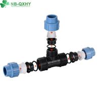 China Pn16 20mm PP Compression Fitting Equal Tee for After-sales Service Plastic Pipe Fitting for sale