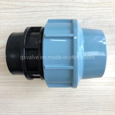 Cina PP Compression Fitting Pipe Coupling Joint Adapter femminile 63mm con lunga durata di vita in vendita