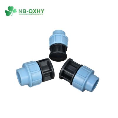 China Pn16 Azul PP Adaptador de acoplamento Plug Plug Tubo de plástico adaptado personalizado para atender às suas necessidades à venda