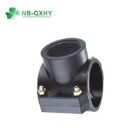 China Material PP Pipe Fitting Stainless Steel Clamp Saddle Round Head Code Easy to Install for sale