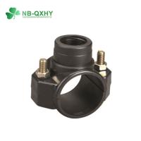 China Material PP Pipe Fitting Stainless Steel Clamp Saddle Round Head Code Easy to Install for sale