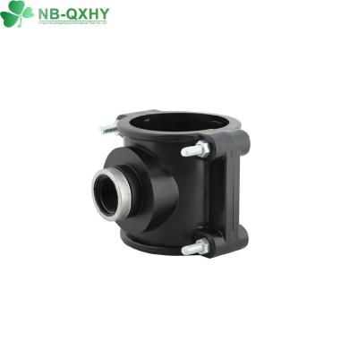 China Materiaal Pipe Clamp Saddle Fitting met op maat gemaakte aanvraag PP Compression Fitting Te koop