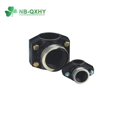 Cina Clampo di compressione in PP nero Saddle Outlet singolo per il collegamento di saldatura di tubi uguali in vendita