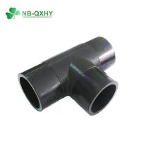 China Butt Welded HDPE Fitting 3 Way Equal Tee for Water Supply Welding Type Connection Like for sale