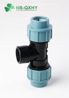 China Female Connection Light Blue Elbow Plastic Water Pipe Fitting with 100% Material for sale