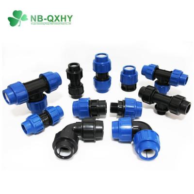 Cina Materiale di plastica come il materiale 100% PP Fittings di compressione per irrigazione standard in vendita