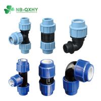 China Plastic Material Like 100% Material PP Compression Fittings at for Irrigation Standard for sale