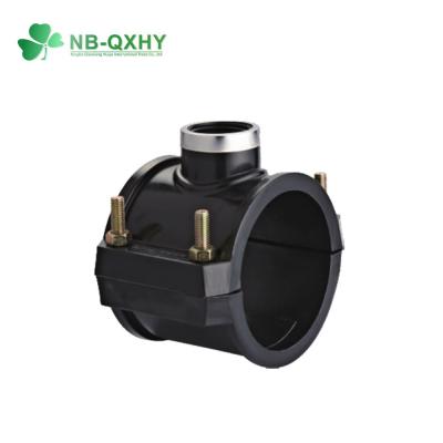 China Fittings de compressão de PP Prenda de sela para irrigação DIN BS padrão e design igual à venda