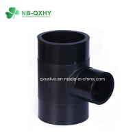 China SDR11 Butt Fusion Pipe Fitting Reducing Tee with 90°Tee Welding Type HDPE Equal Tee for sale