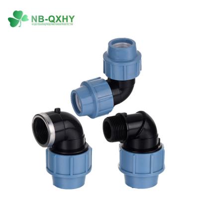 Cina Fittings di tubi di compressione in polipropilene in plastica in PP in vendita