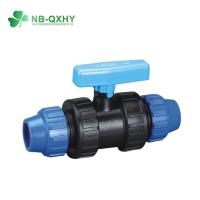 China 16mm to 110mm PP Compression Pipe Fitting for Thread Connecting in Water Supply System for sale