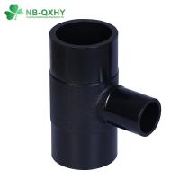 China Equal Connection Welding HDPE PE Plastic Pipe SDR11 Elbow Tee Coupling for Pipe System for sale